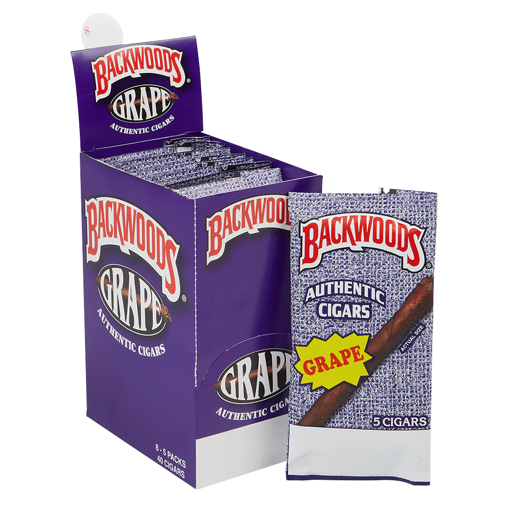 Backwoods 5 PACK (40 Cigars) – Greek Imports