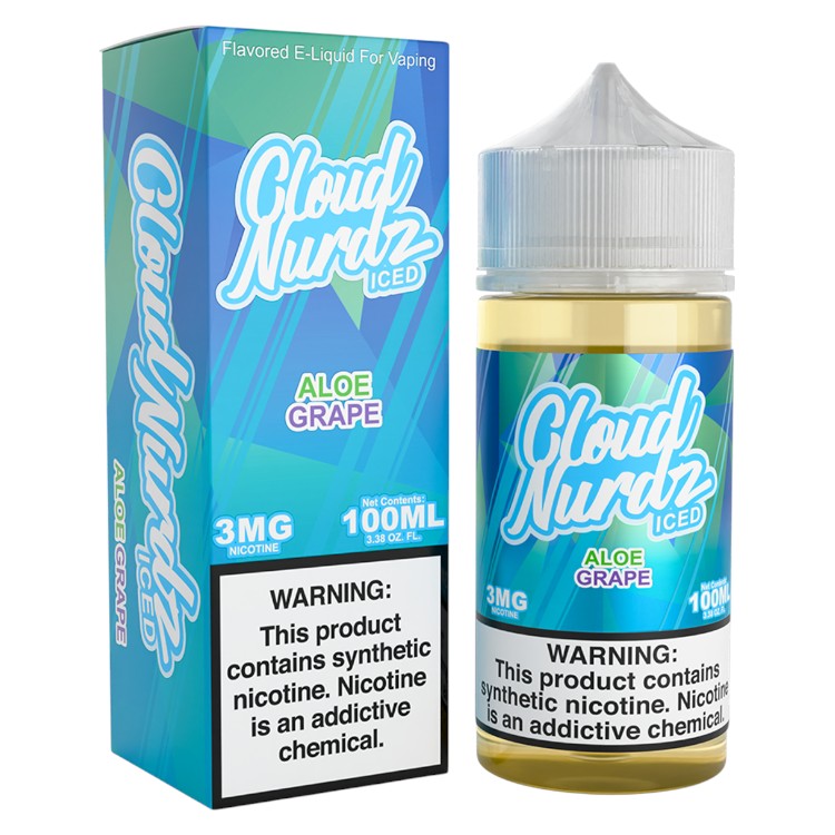 Cloud Nurdz (LIQ FB)(100mL) TF-Nic - Qty per pack 1 – Greek Imports